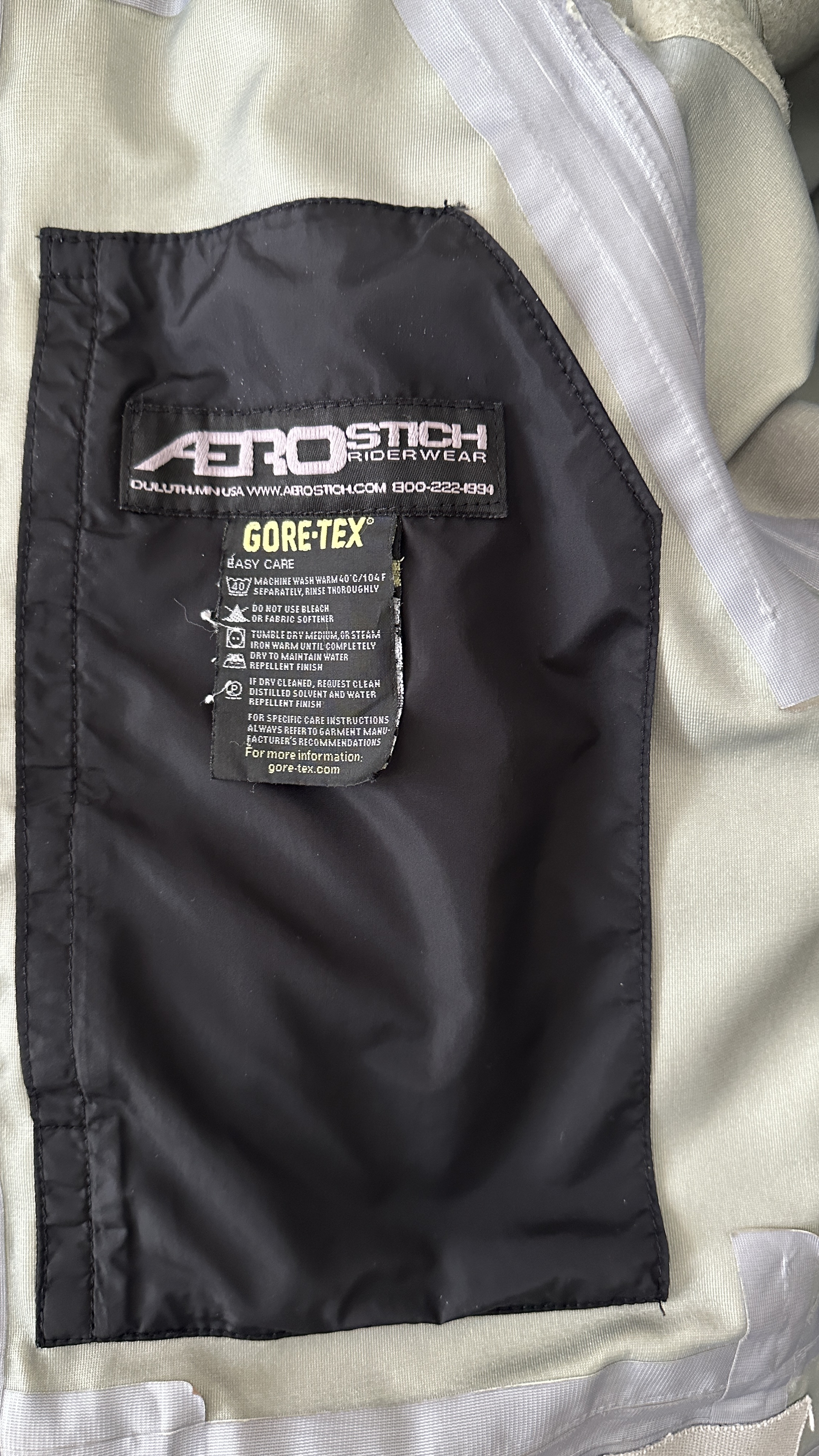 SOLD - Aerostich Darien Gore-Tex Hi-Viz Jacket Size 42 For Sale - SOLD ...